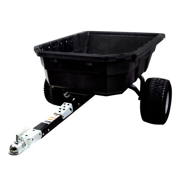 | TRAILER POLY SWIVEL ATV DUMP CART 12.5 CU/FT LEVEL CAPACITY / 15 CU ...
